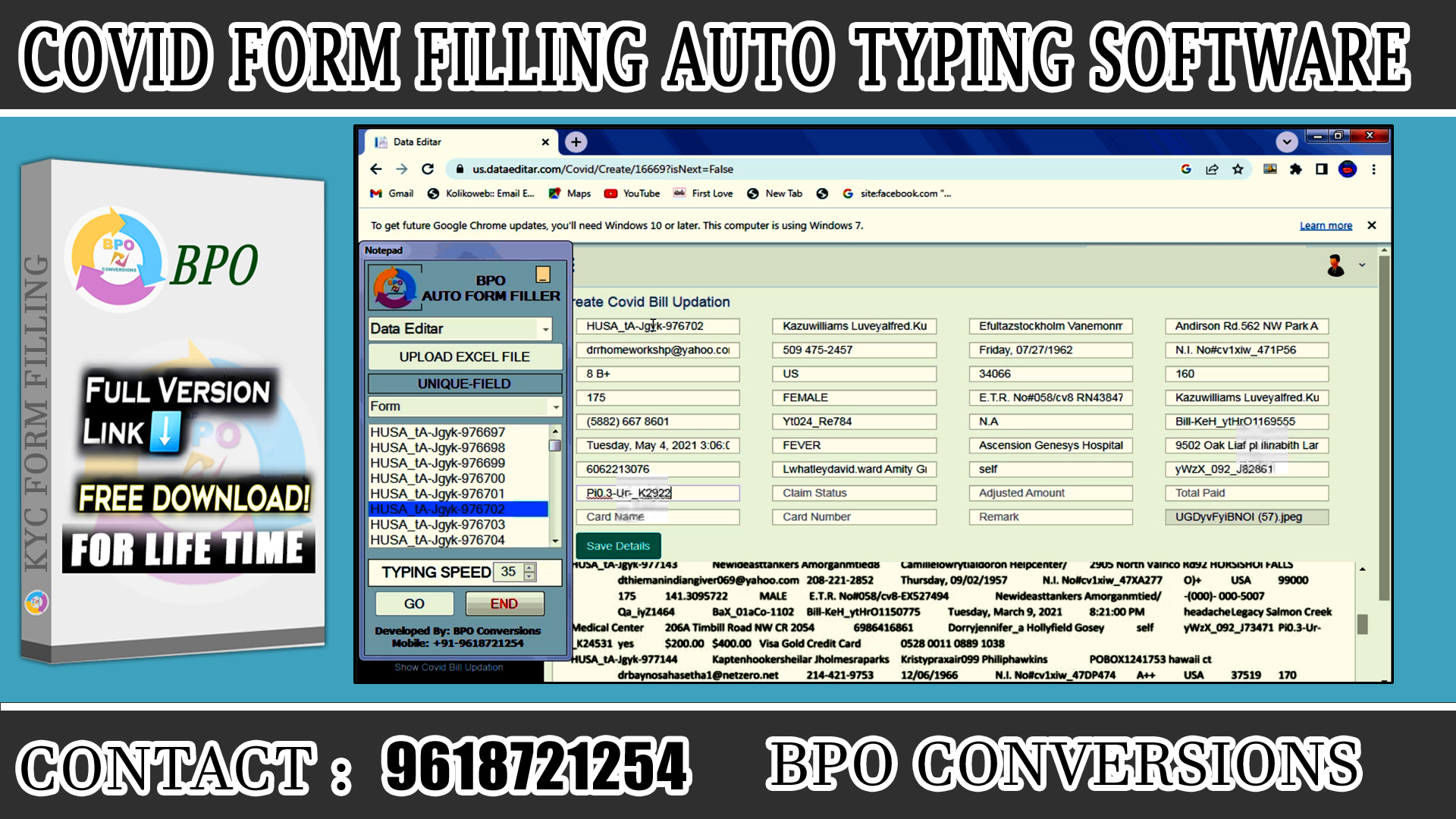 Auto Form Filler Software